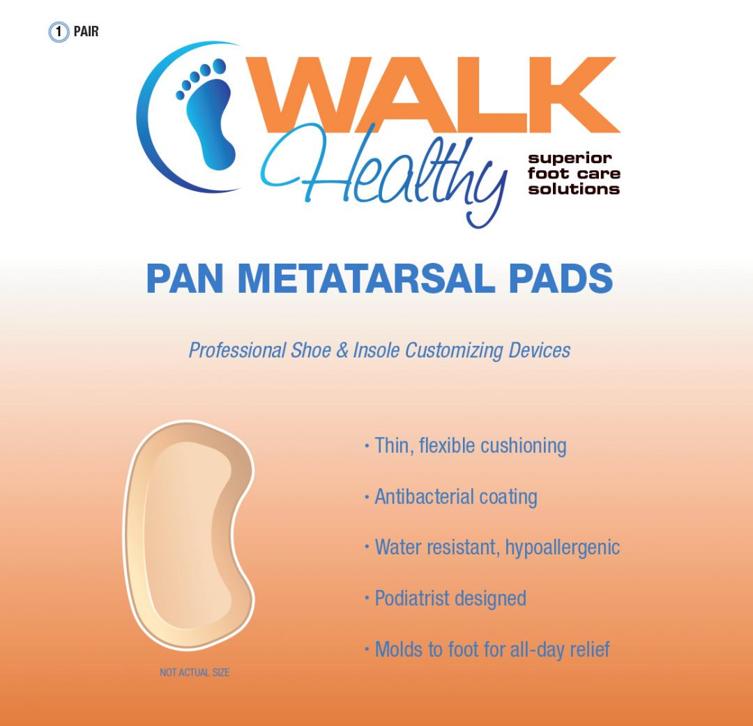 Pan Metatarsal Pad - Walk Healthy